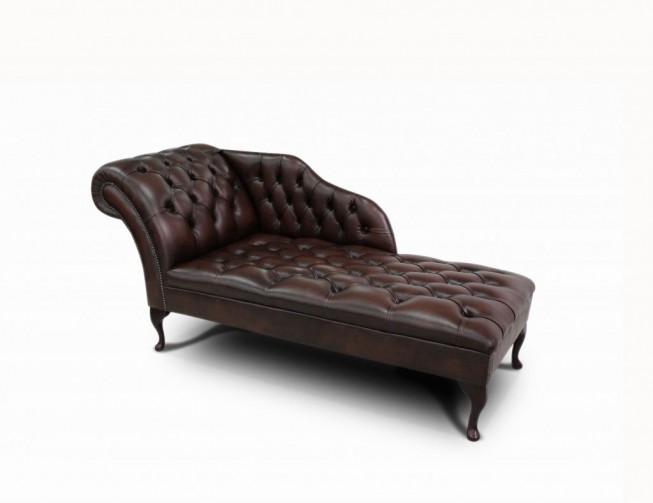 Lenoška Chesterfield Schezlong | Askont sedačky